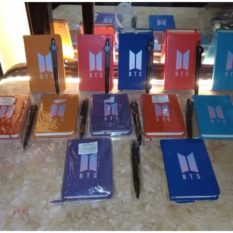 Jual Buku Catatan Note book Mini sampul BTS | Shopee Indonesia