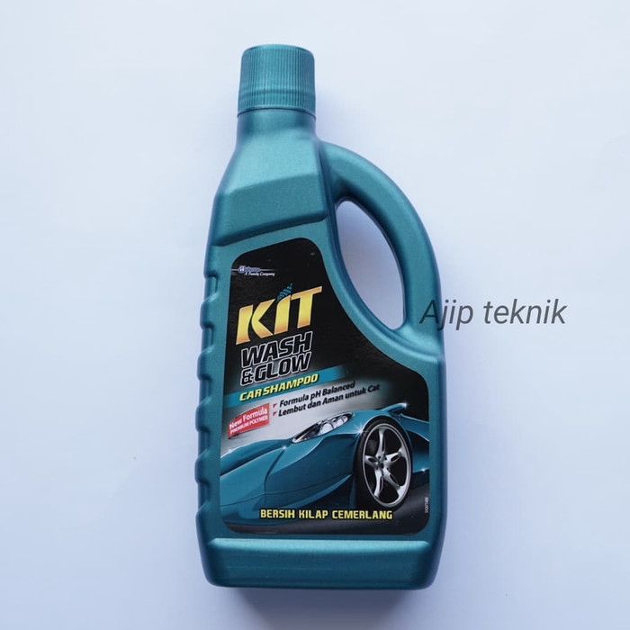 Jual KIT Wash and Glow Car Shampoo Sampo Mobil Dengan Busa Pembersih 1 ...