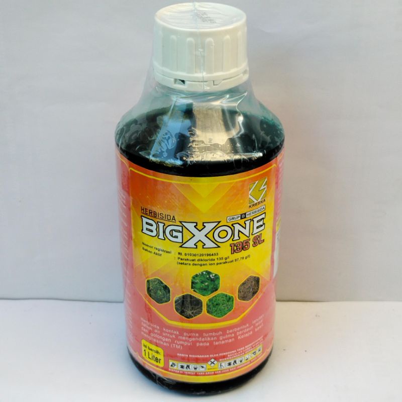 Jual Herbisida Racun Rumput Kontak 1 liter Bigxone 135 SL Obat pembasmi ...