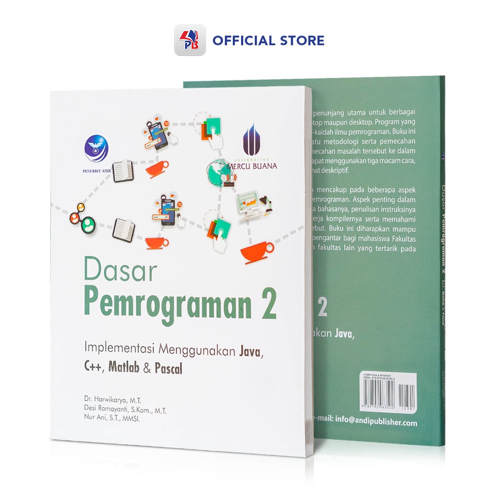 Jual Buku Pendidikan Teknik Informatika Dasar Pemrograman 2 ...