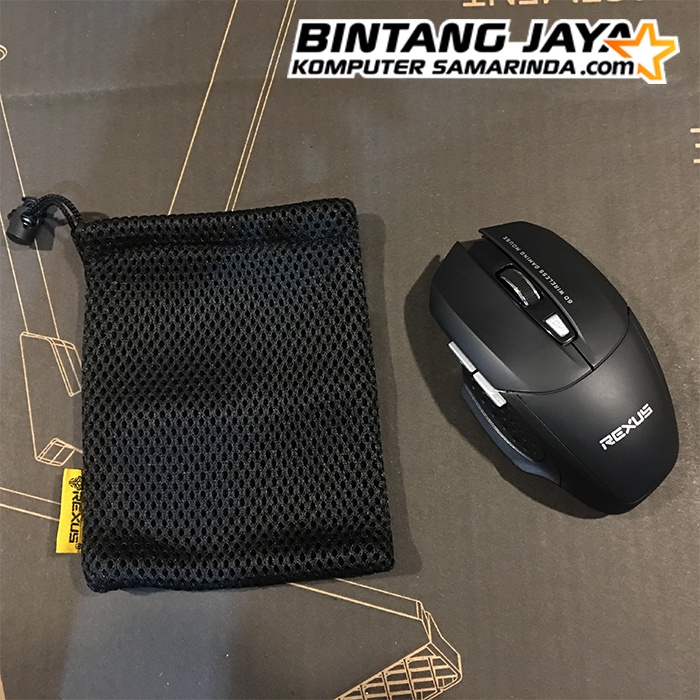 Jual Mouse Gaming Wireless Rexus Xierra RX109 + Free Pouch | Shopee Indonesia