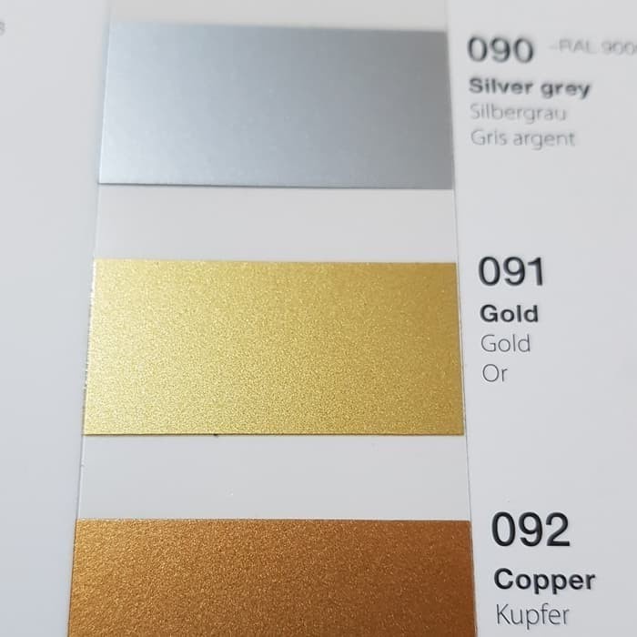 Jual Sticker Oracal Gold silver copper Doff dan Gloss | Shopee Indonesia