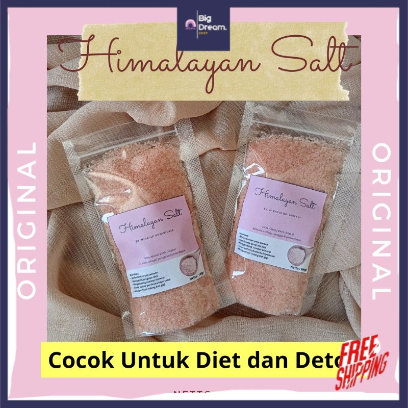 Jual Himalayan Salt Garam Detox Garam Diet | Shopee Indonesia