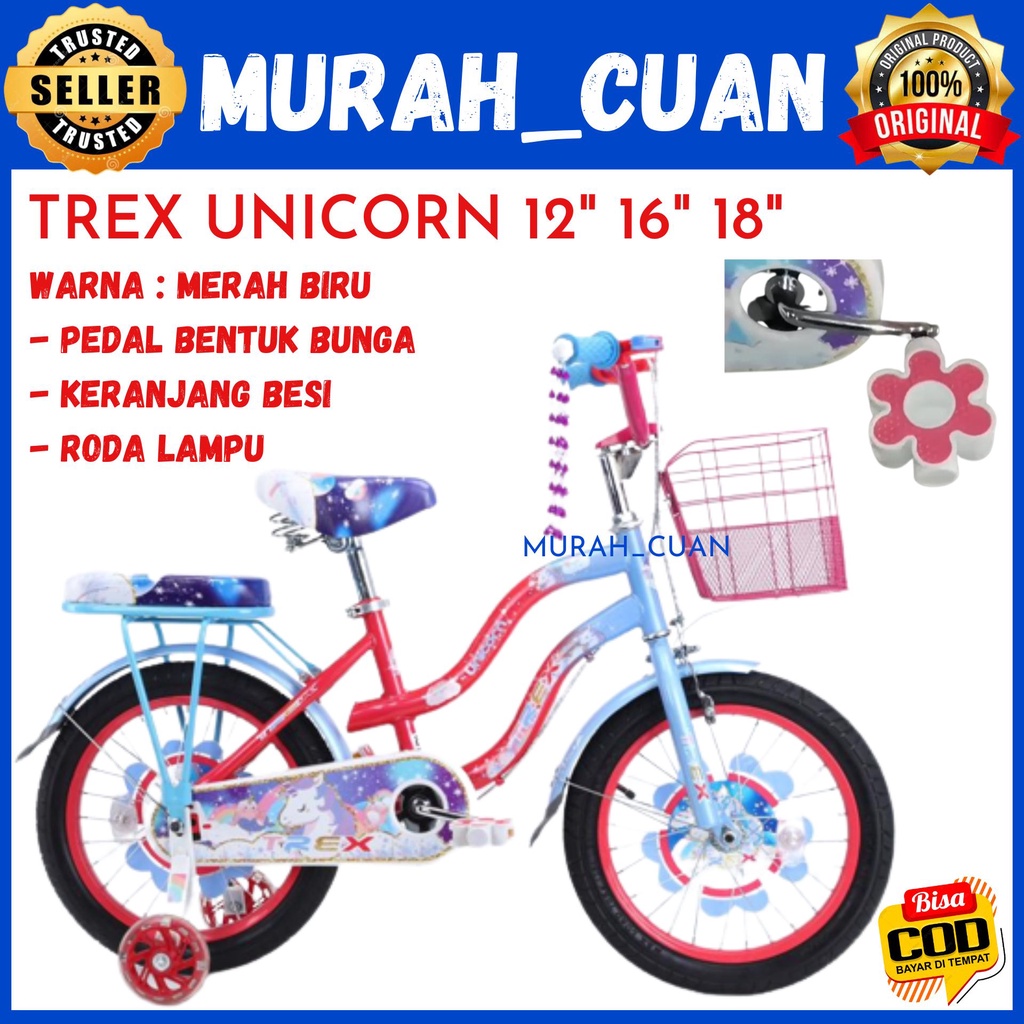 Jual Sepeda Anak Mini TREX Unicorn X Mini PHOENIX CTB 2205 12 16 18 ...