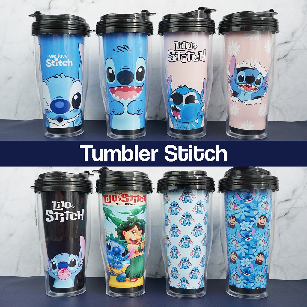 Jual Tumbler STITCH - Botol Minum Kartun Anak Teman Lilo Souvenir ...