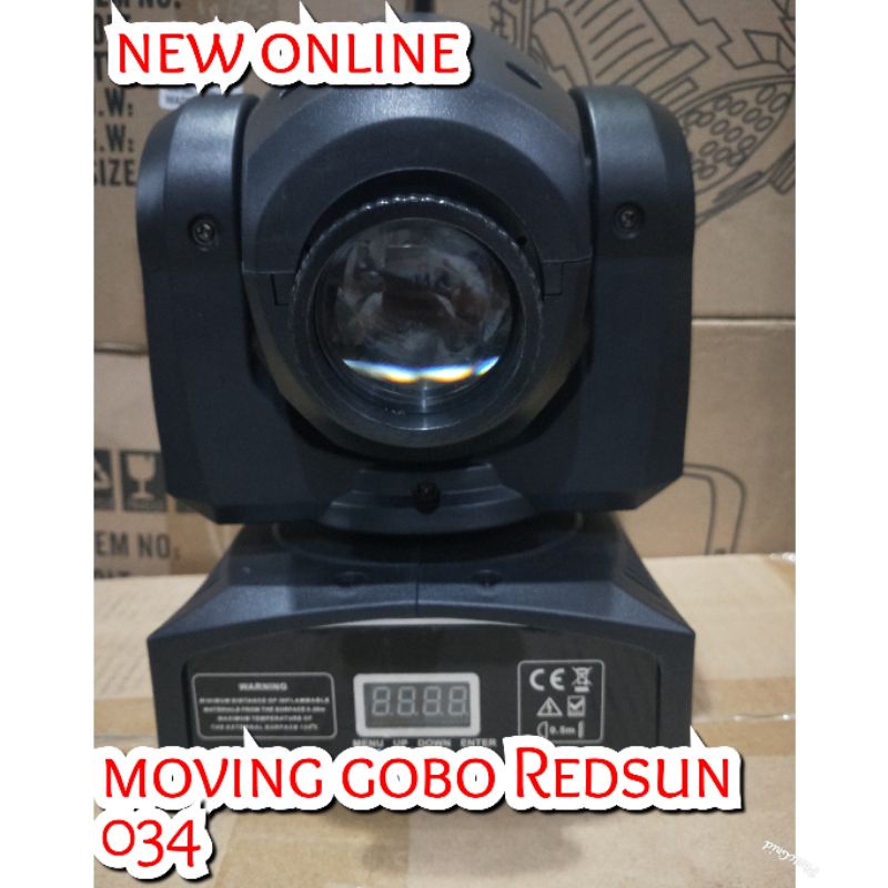 Jual MOVING GOBO REDSUN 034 POWER 60WATT | Shopee Indonesia