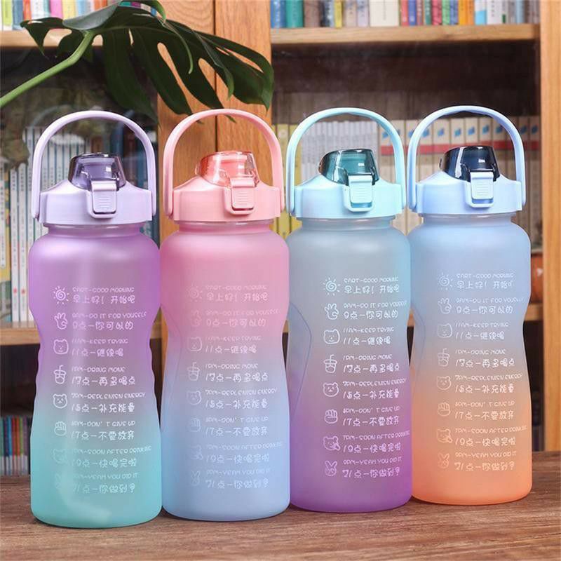 Jual BOTOL AIR MINUM VIRAL DENGAN KAPASITAS 2L/2000MLl | Shopee Indonesia