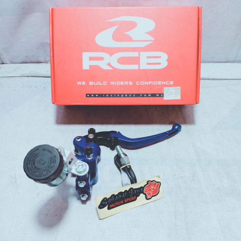 Jual Master Rem Kanan RCB Radial S114MM + Switch Rem RCB UNIVERSAL ...