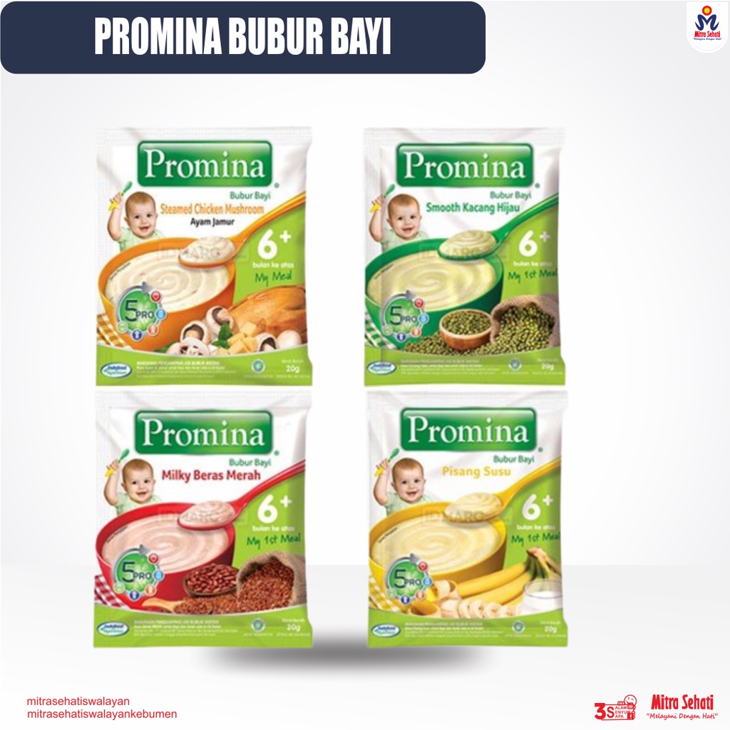 Jual PROMINA BUBUR BAYI / PROMINA BERAS MERAH / PROMINA PISANG [ Mitra ...