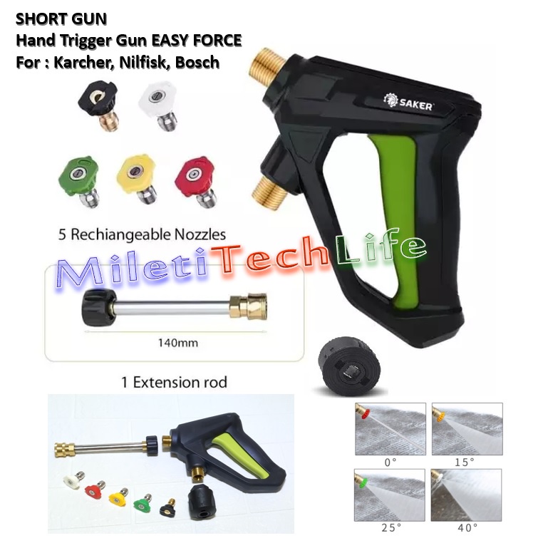Jual Short Gun Premium untuk Mesin Karcher Nilfisk Bosc Hand Trigger ...