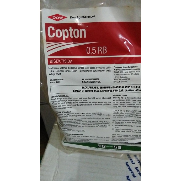 Jual Obat Anti Rayap - Copton 0.5Rb Racun Rayap Revil Sentricon Rag ...