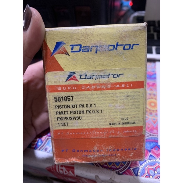 Jual PISTON SEHER SEKER KOMPLIT DANMOTOR VESPA BAGUS MURAH | Shopee ...
