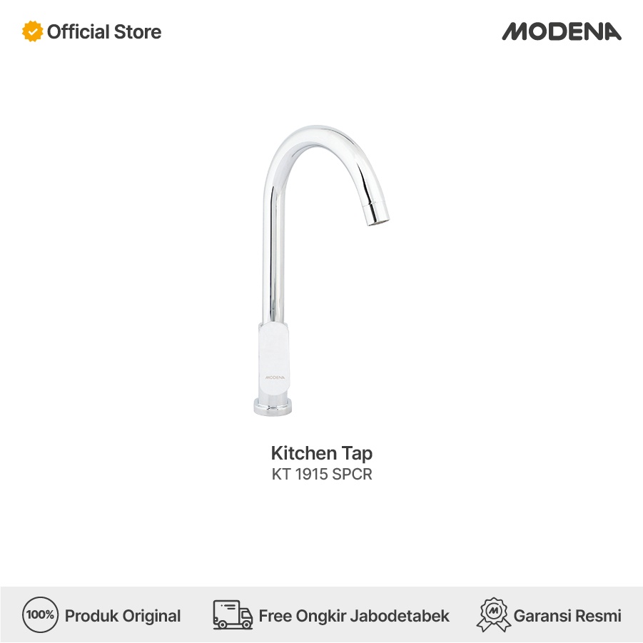 Jual MODENA Kitchen Tap - KT 1915 SPCR | Shopee Indonesia