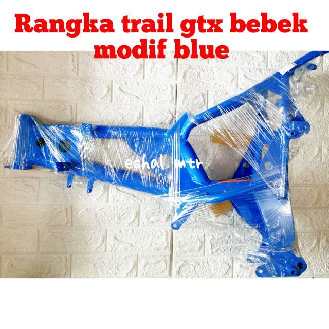 Jual Rangka Trail / Frame GTX Bebek Modif YAMAHA Jupiter Vega Fizr ...