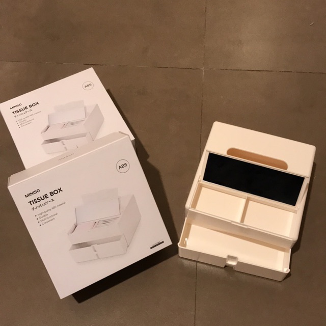 Jual TISSUE BOX MINISO | Shopee Indonesia