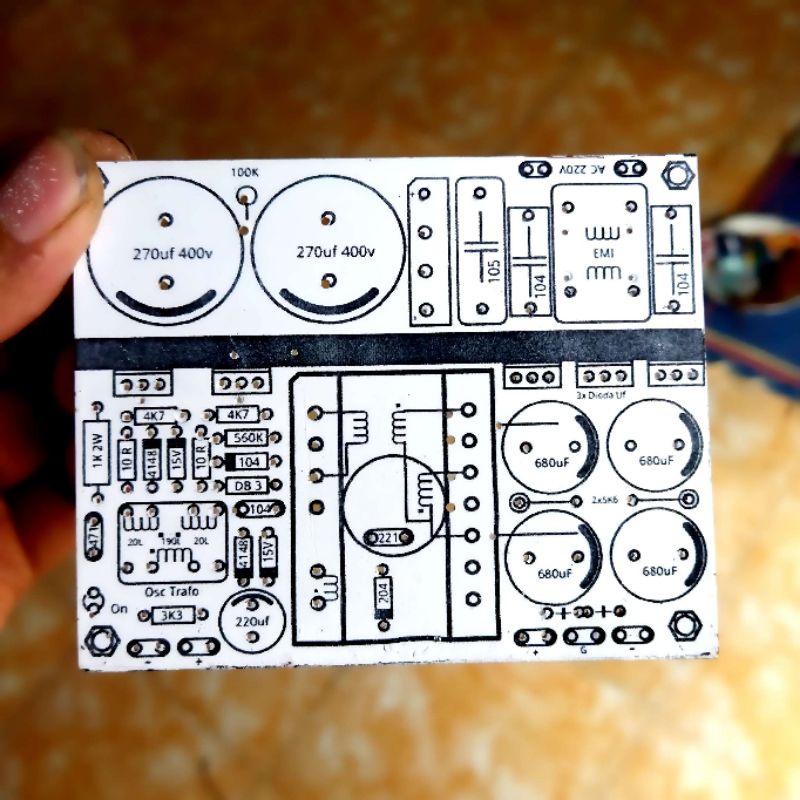 Jual PCB smps sos HB, layout by Shandy | Shopee Indonesia