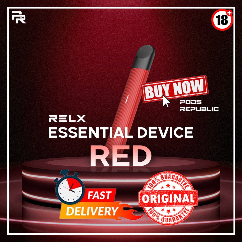 Jual RELX Essential Device - Red (Merah) | Shopee Indonesia