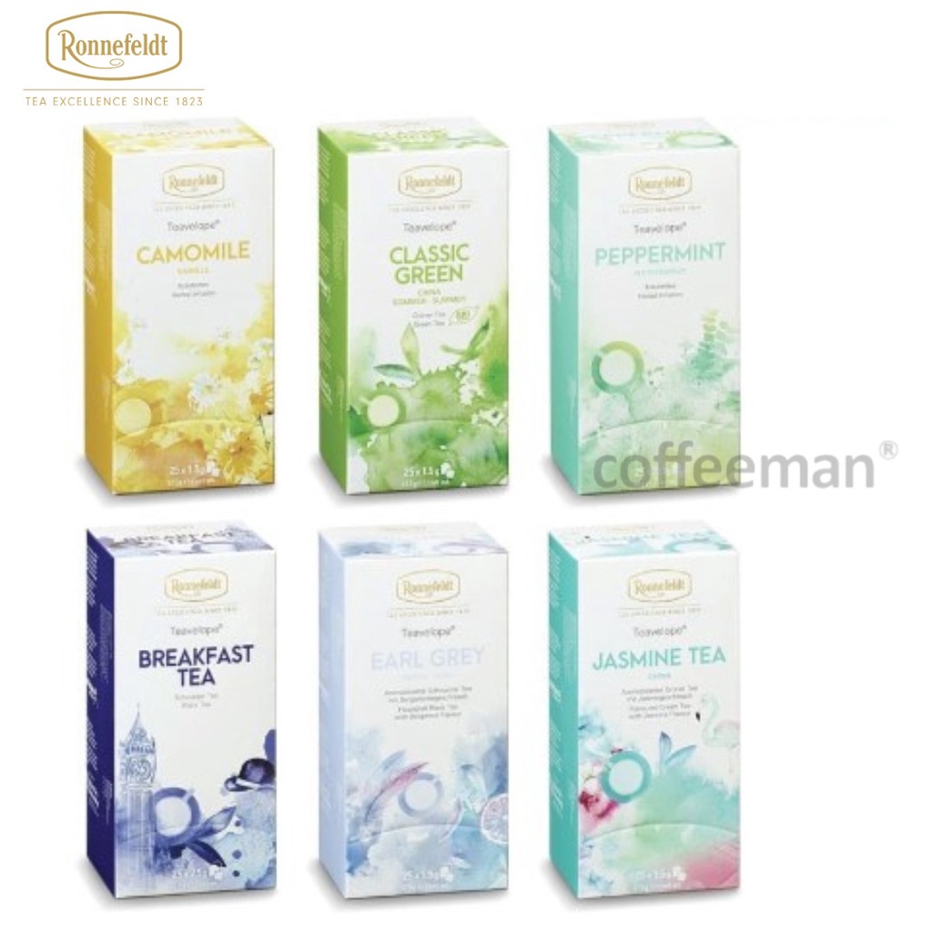 Jual Ronnefeldt Teavelope Tea Organic | Shopee Indonesia