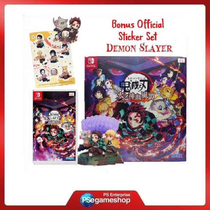 Jual Switch Demon Slayer Kimetsu no Yaiba The Hinokami Limited (English ...
