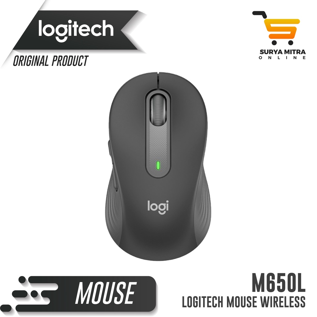 Jual Signature Logitech M650L M 650 L Wireless Mouse | Shopee Indonesia