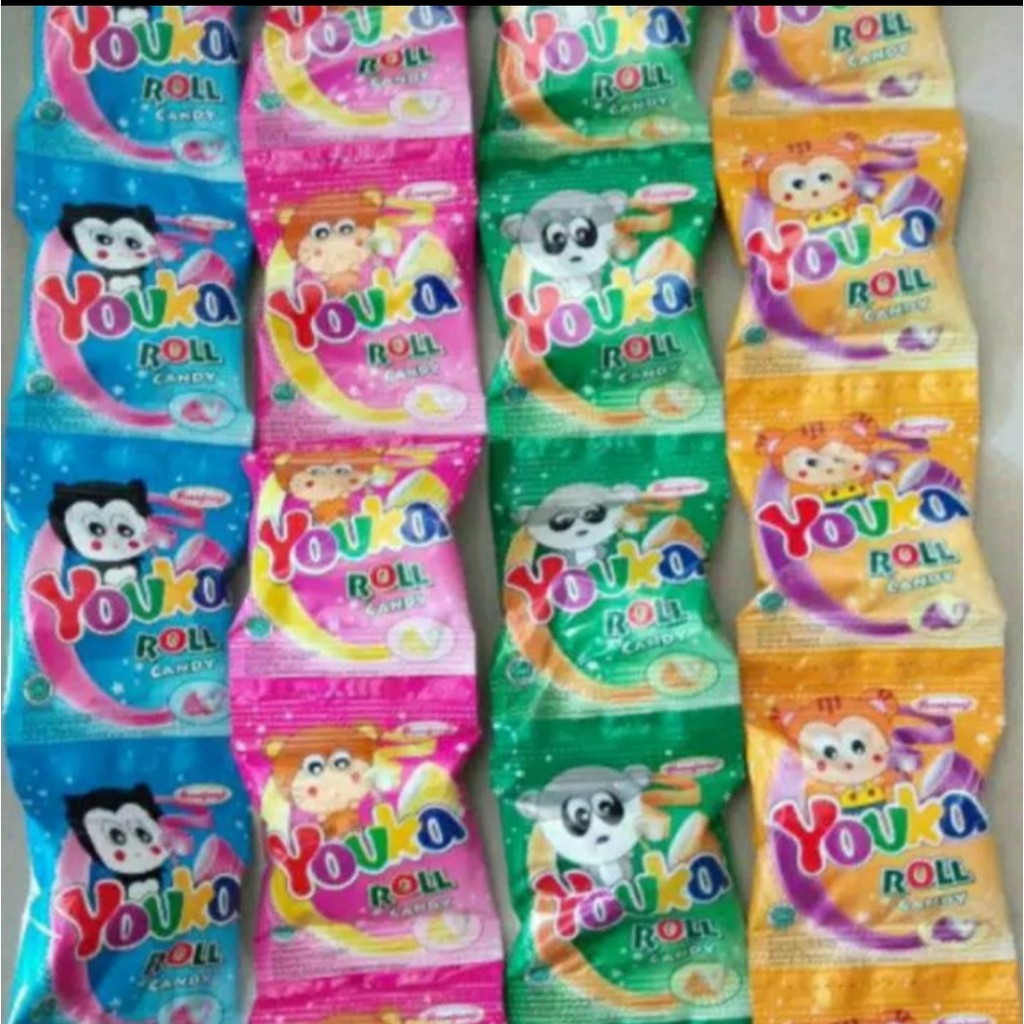 Jual Youka Roll Candy 1 Pack isi 20pcs | Shopee Indonesia