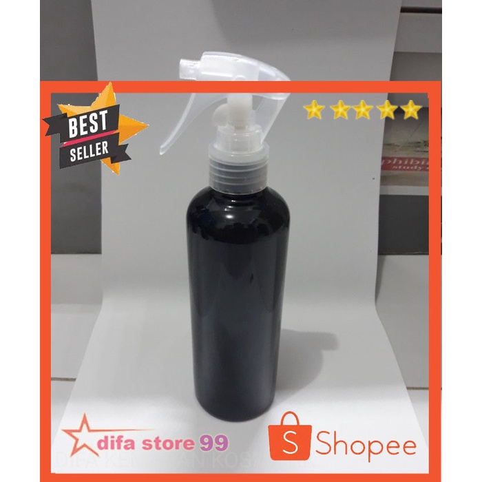 Jual Botol spray triger 250ml nat hitam ( Paket isi 10 pcs ) | Shopee ...