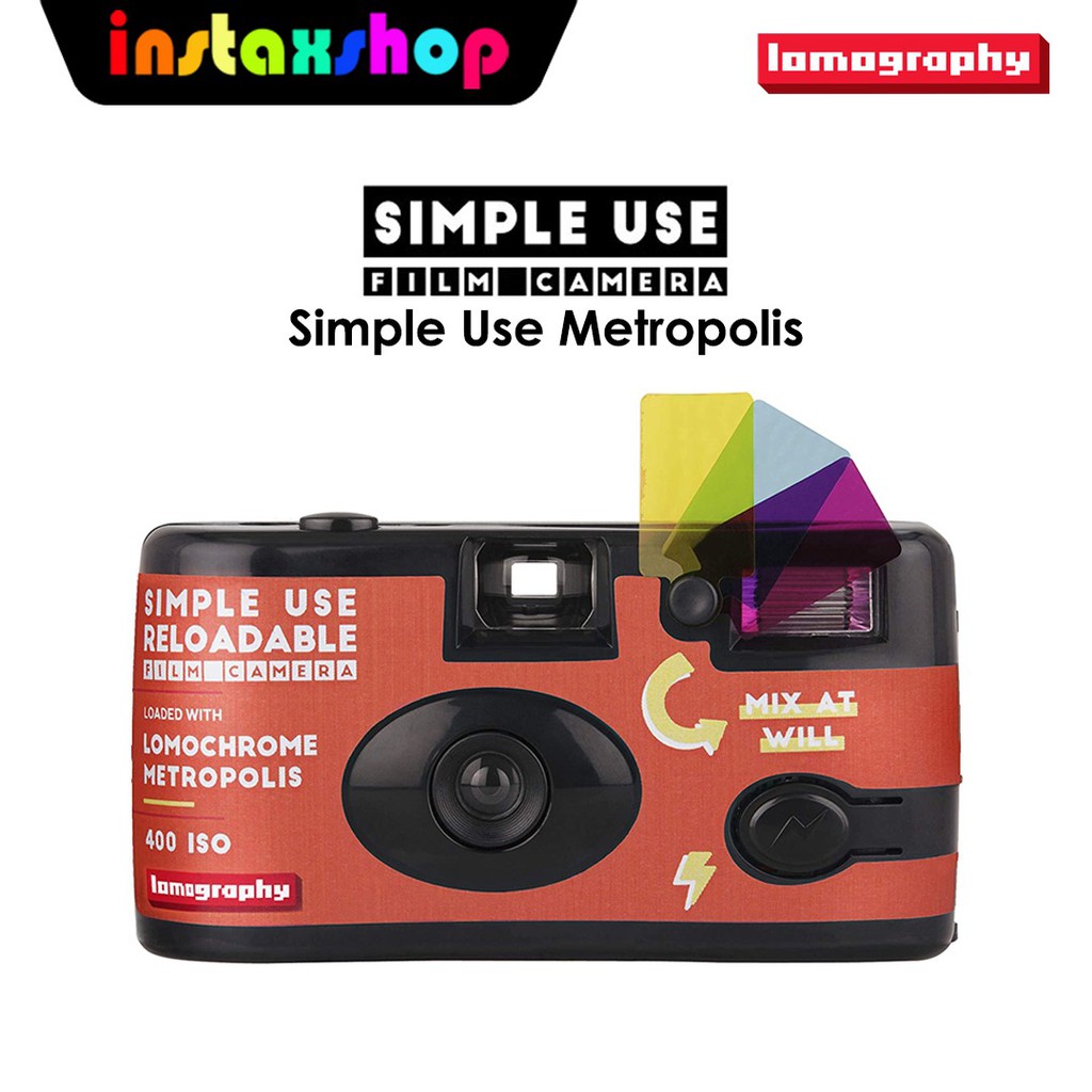 Jual Lomography Simple Use Camera Metropolis Disposable Camera | Shopee Indonesia