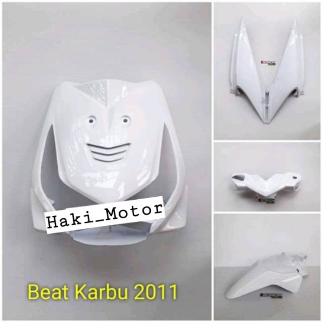 Jual FULL BODY ALUS HONDA BEAT KARBU PUTIH | Shopee Indonesia