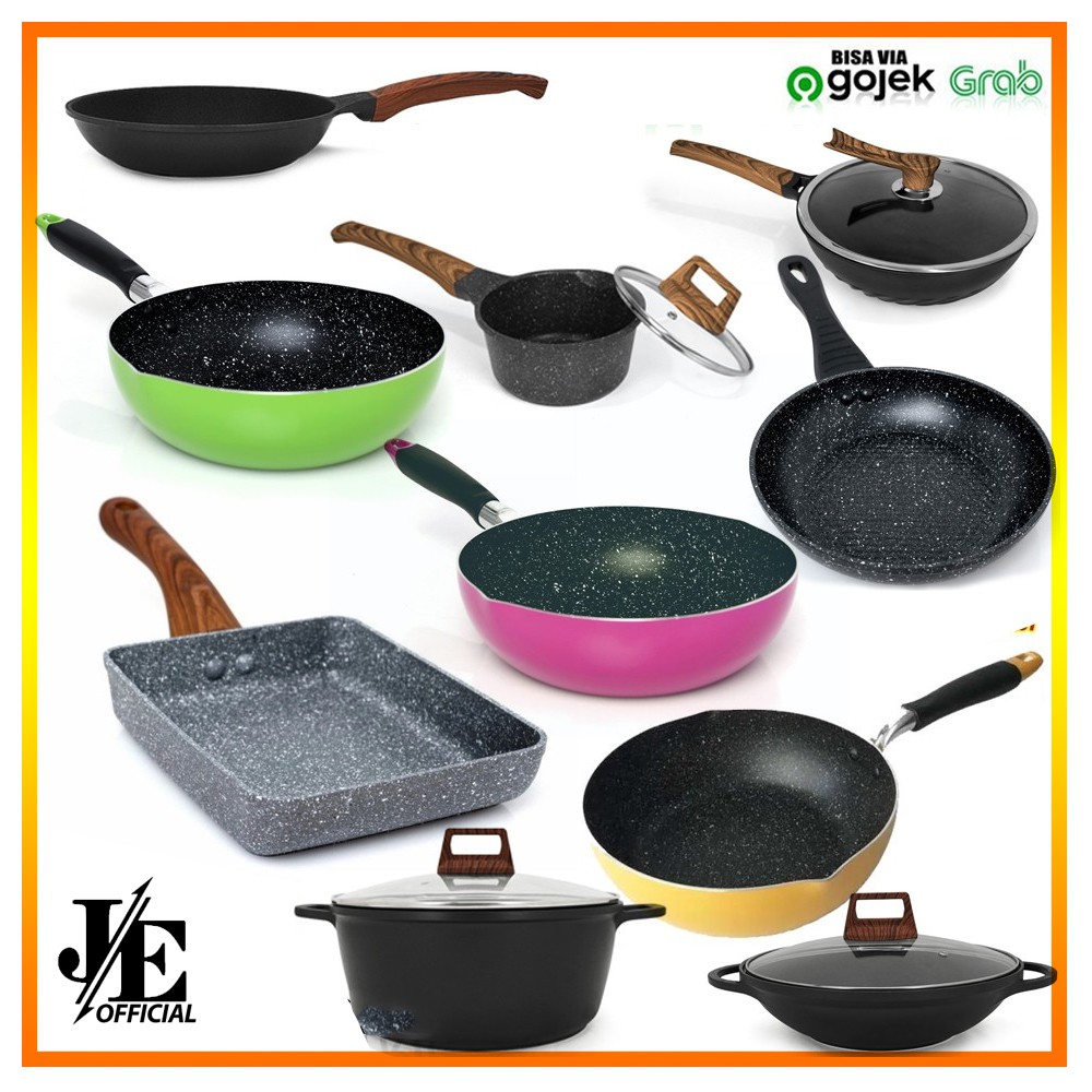 Jual PASTI ORIGINAL !!! Cypruz Kuali Frypan Saucepan Fry Wok Pan Wok Sauce Pan Tomagoyaki Pan ...