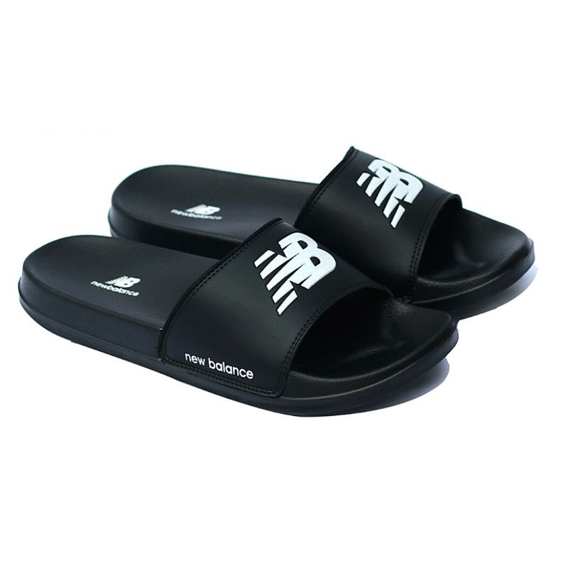 Jual Sandal / Sendal Flat Karet Unisex Slop Selop Pria Sport NB Terbaru ...