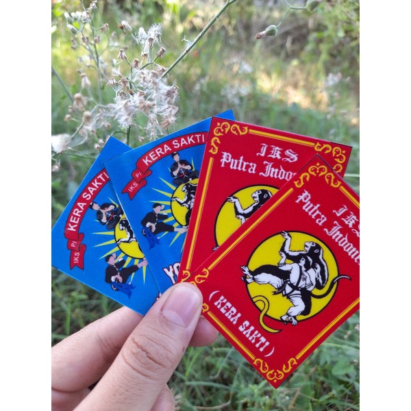 Jual Sticker perguruan / Stiker IKS PI dengan LAMINASI TEBAL / IKSPI / PENCAK SILAT KERA SAKTI ...