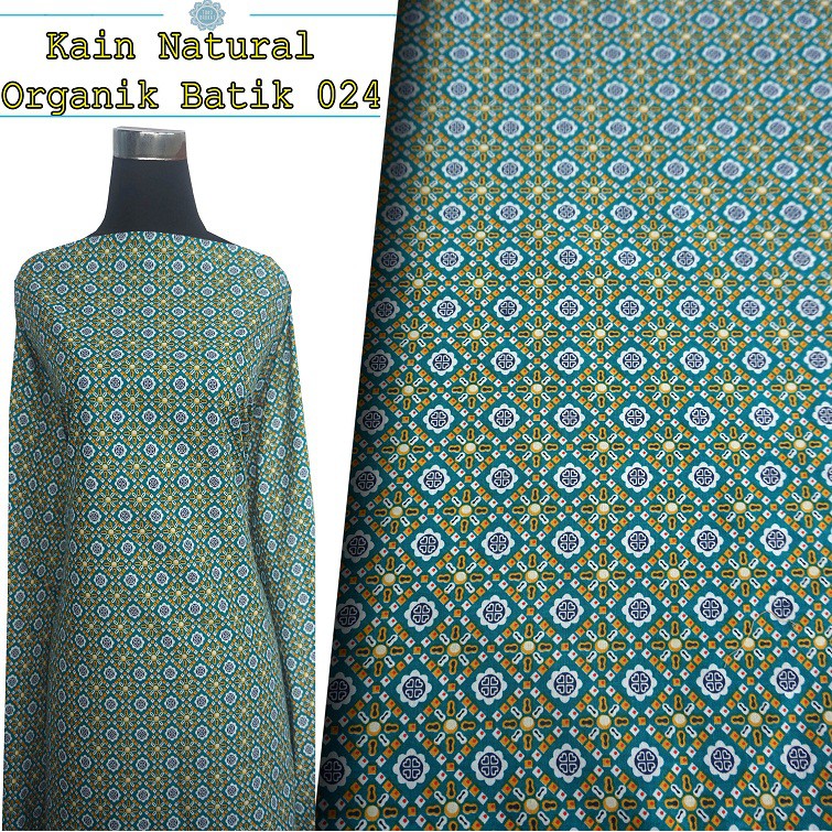 Jual Kain Batik Katun Organik 24 / Kain batik 100% Cotton (Per 0,5 ...