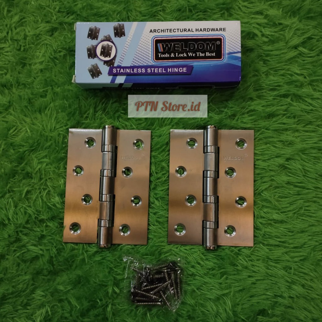 Jual Engsel Nylon 4" / Engsel Kupu - Kupu 4" Stainsless / Engsel Pintu ...