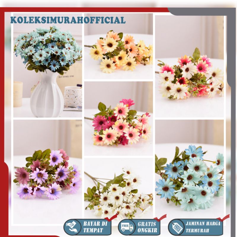 Jual COD BUNGA MATAHARI BUNGA TANGKAI PLASTIK BUNGA ARTIFISIAL BUNGA ...