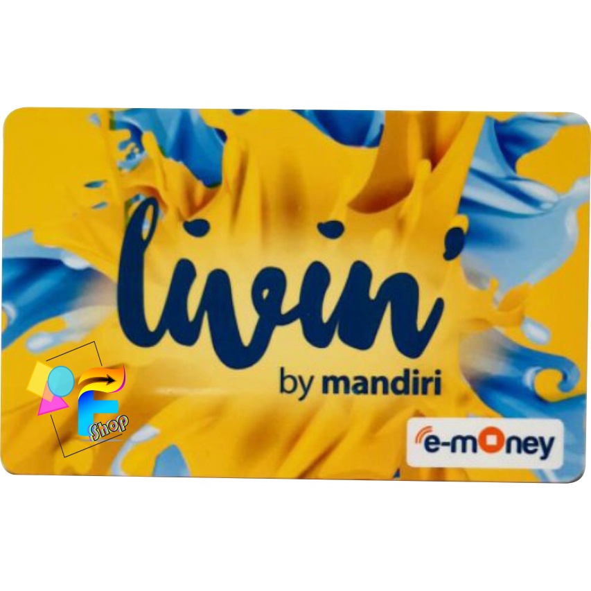 Jual Kartu eMoney eToll Mandiri edisi Livin Mandiri | Shopee Indonesia