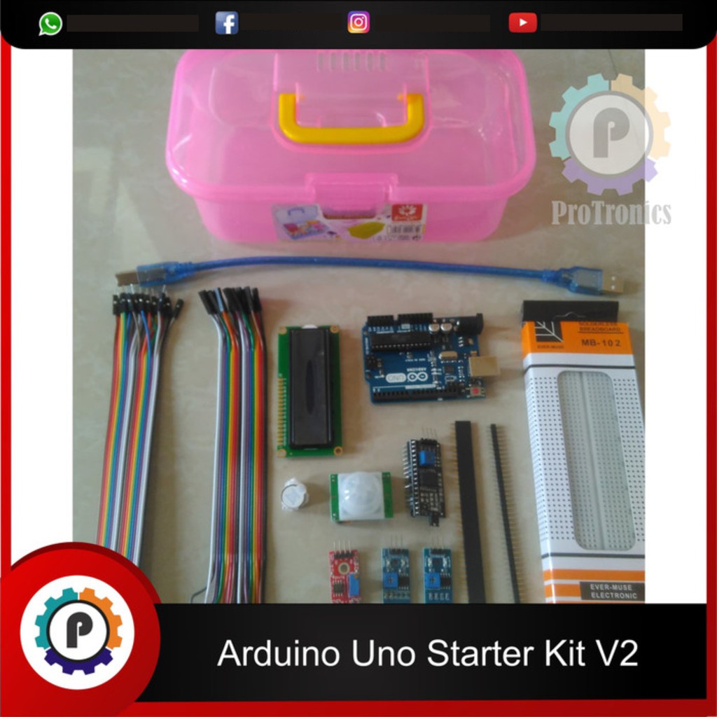 Jual Paket Arduino Uno Modul Starter Kit v2 | Shopee Indonesia Jual Paket Arduino Uno Modul Starter Kit v2 | Shopee Indonesia