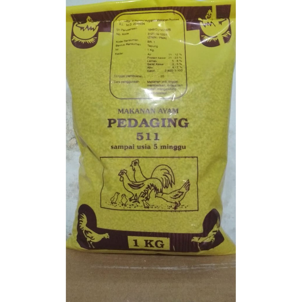 Jual Pur ayam 511 1kg | Shopee Indonesia
