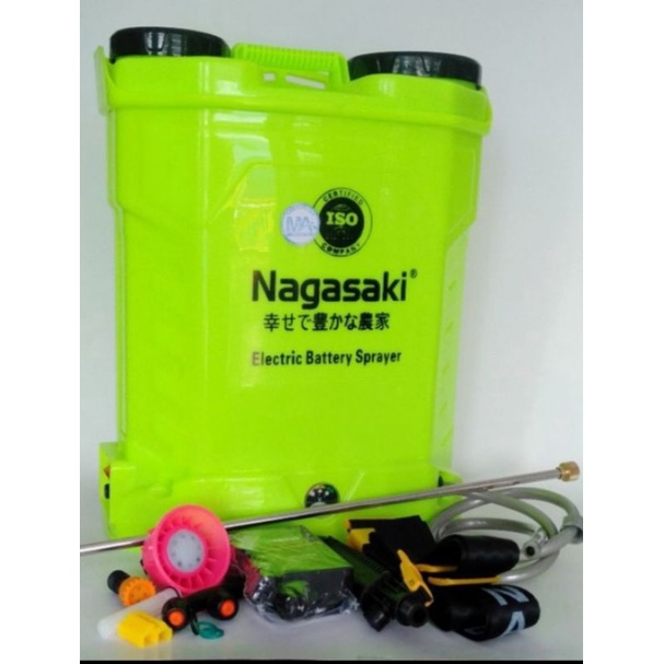 Jual Tangki Sprayer Elektrik Nagasaki 18ltr | Shopee Indonesia