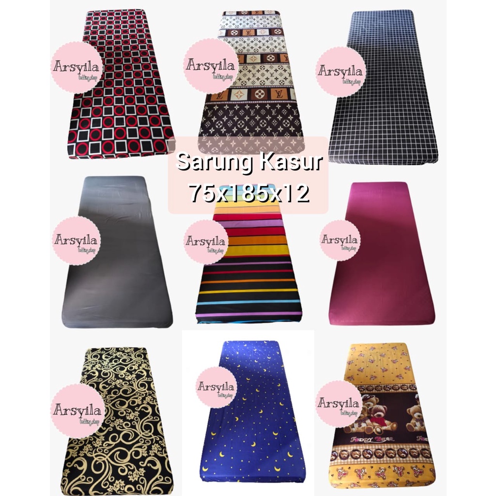 Jual Sarung kasur busa resleting 75x185x12 | Shopee Indonesia