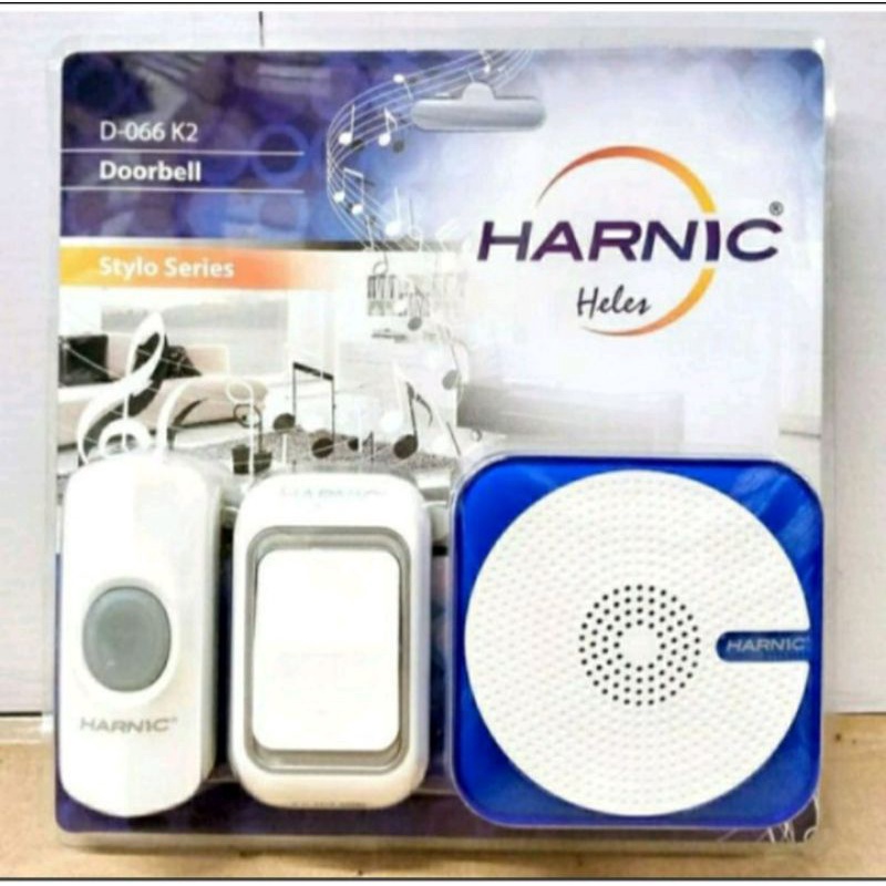 Jual Harnic Heles D-066K2 Listrik / Bel Pintu Wireless Dua Remote Door ...