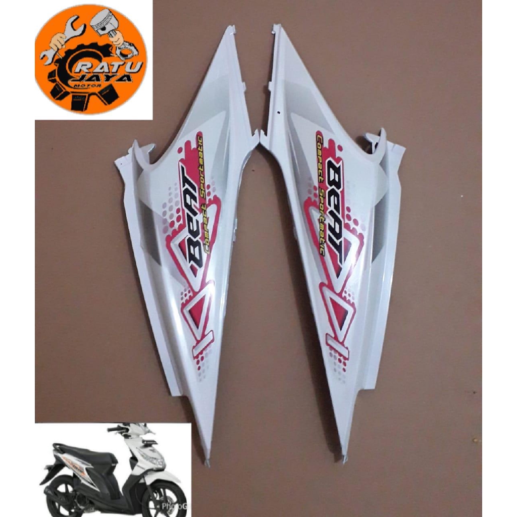 Jual Body Belakang Honda Beat Karbu Th 2008 - 2012 Warna Putih TERLARIS ...