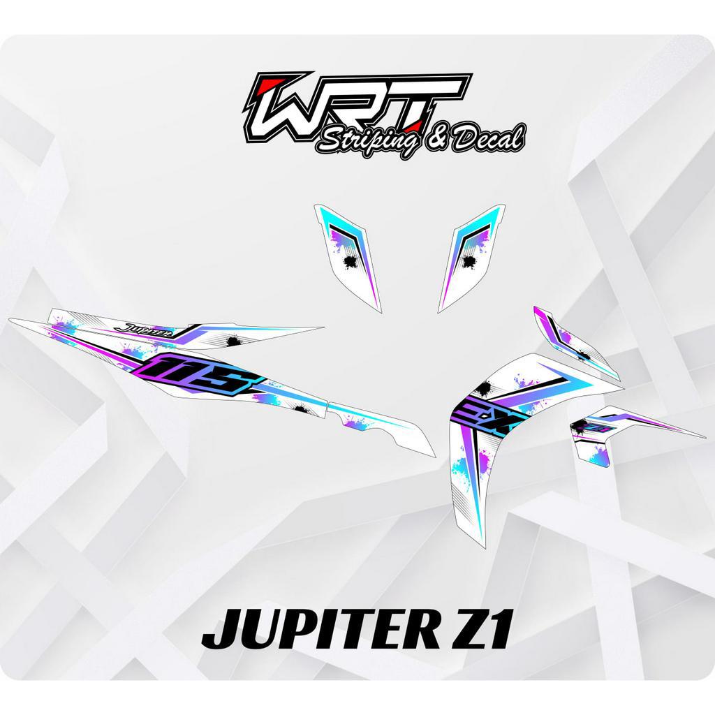 Jual Striping Jupiter Z1-Stiker Decal Jupiter Z1 Rainbow | Shopee Indonesia