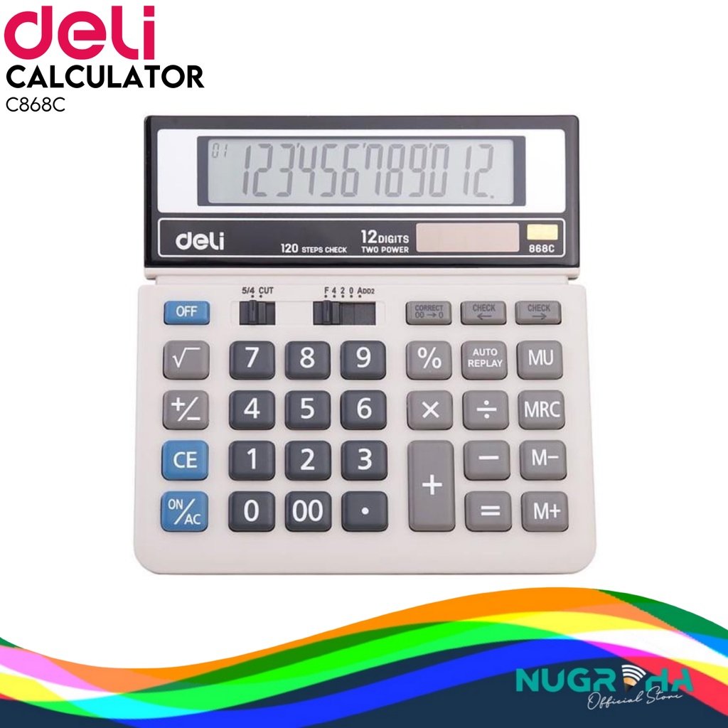Jual KALKULATOR / CALCULATOR DELI C868C | Shopee Indonesia