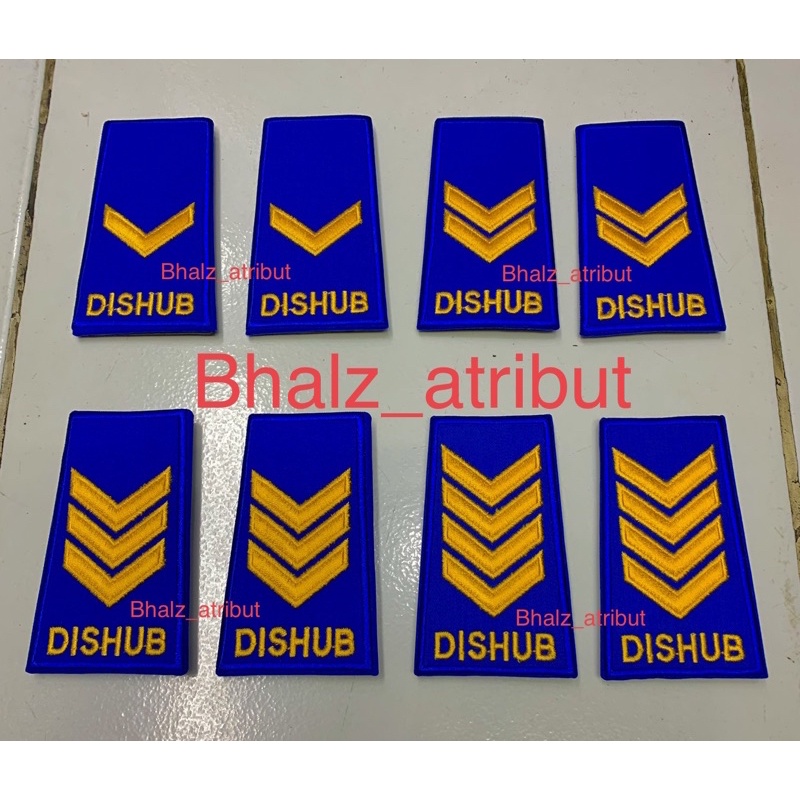 Jual Pangkat DISHUB bordir golongan 2A 2B 2C 2D | Shopee Indonesia