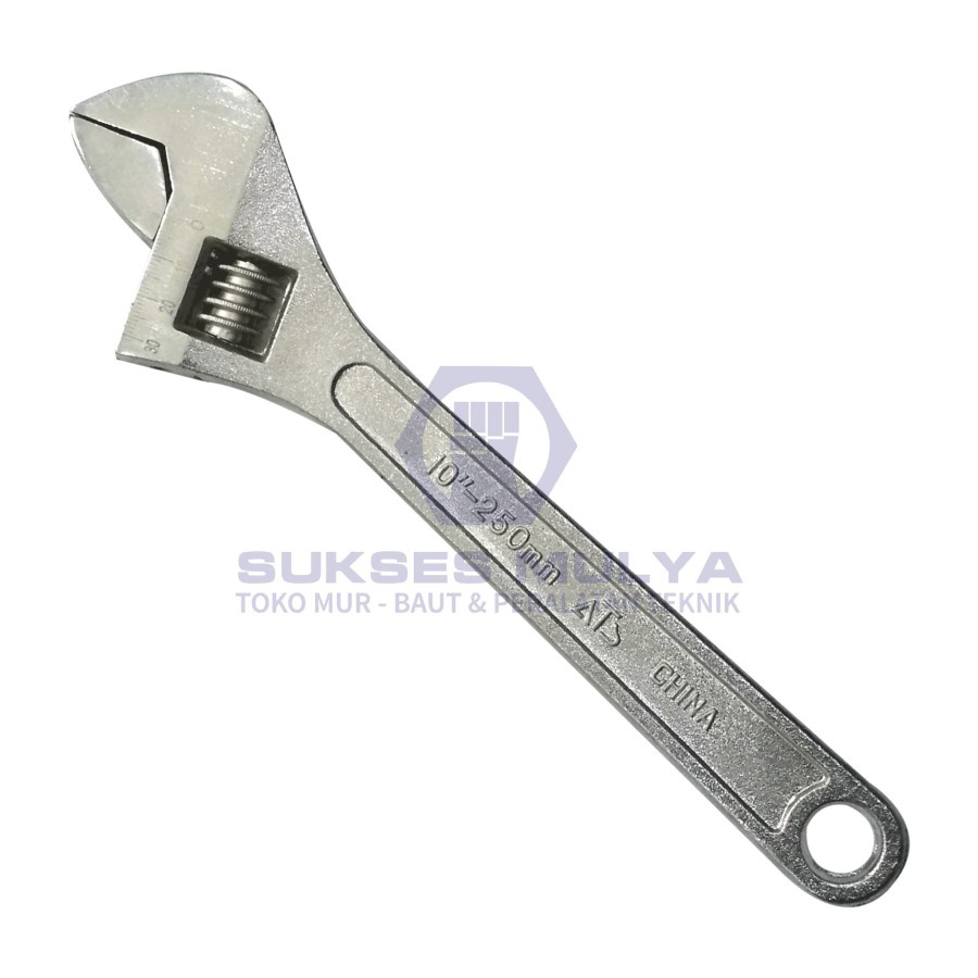 Jual KUNCI INGGRIS Adjustable Wrench ukuran 8" inch 10" Inch | Shopee ...