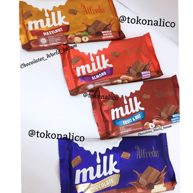 Jual ALFREDO BAR CHOCOLATE 165GR | Shopee Indonesia