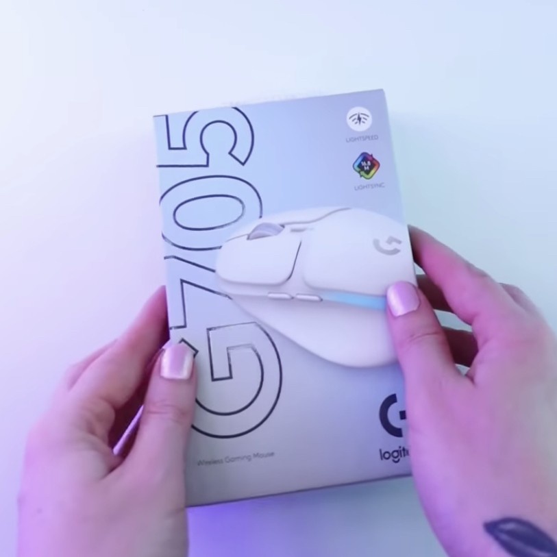 Jual Logitech G705 Aurora Wireless Mouse Rechargeable Lightspeed ...