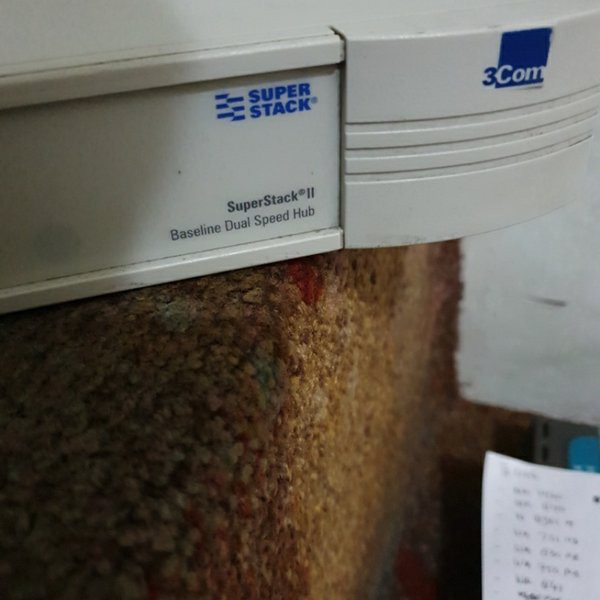 Jual switch hub 3com superstack 2 baseline dual speed hub 3c16592a 12 ...