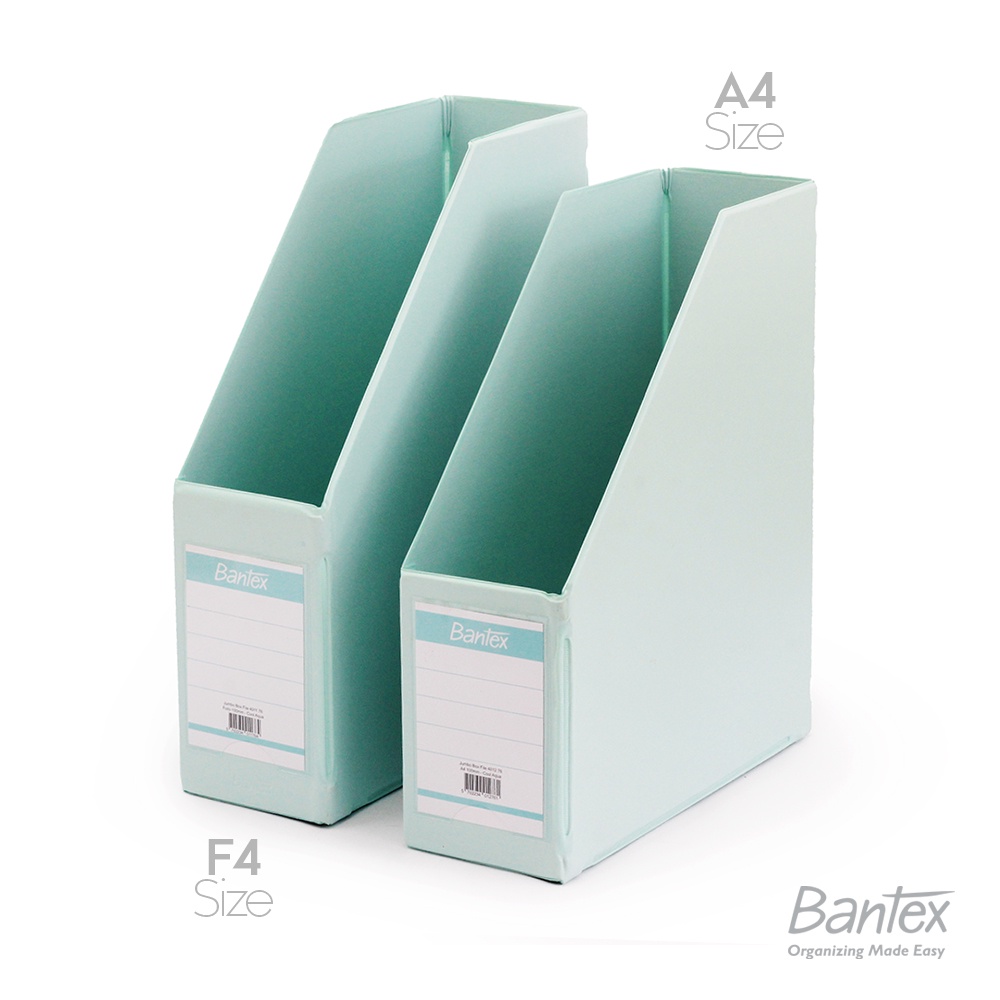 Jual Bantex Box File / Magazine File A4 F4 Folio 100 mm White | Shopee ...