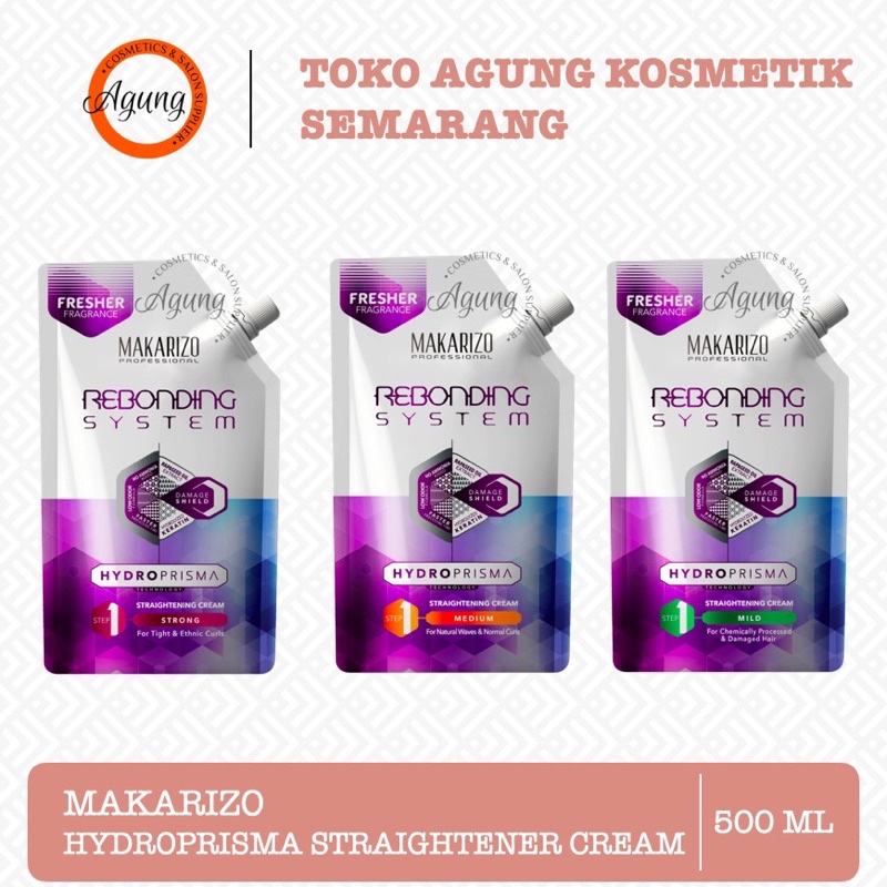 Jual [AGUNGSMG] Makarizo Rebonding Hydroprisma 500 ml | Shopee Indonesia